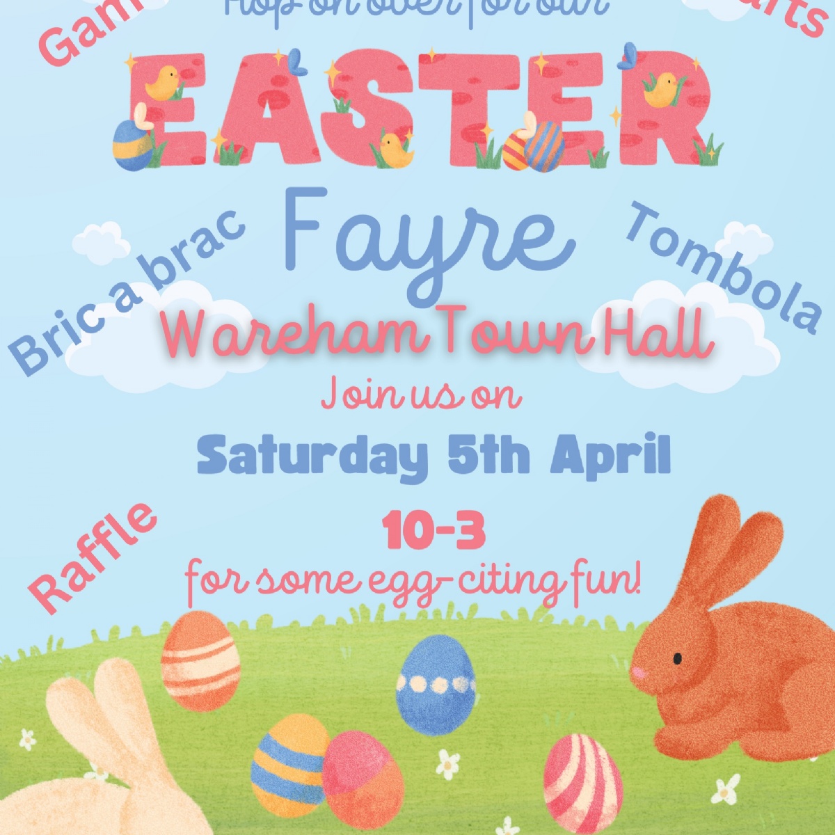 Easter Fayre 1st Wareham Scouts - The Purbeck School
